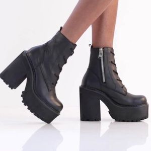 UNIF Shoes | Choke Boot | Poshmark